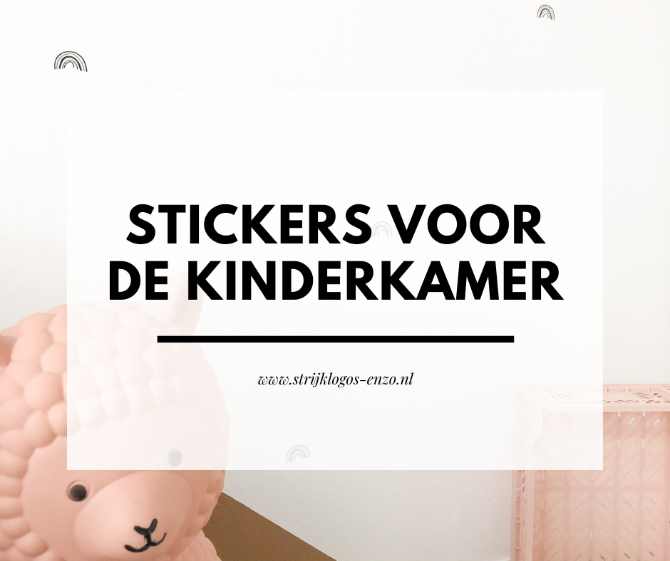 De leukste stickers voor de kinderkamer – Strijklogo's-enzo